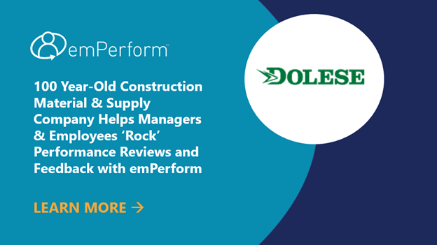 Dolese Improves Performance Reviews and Feedback | emPerform